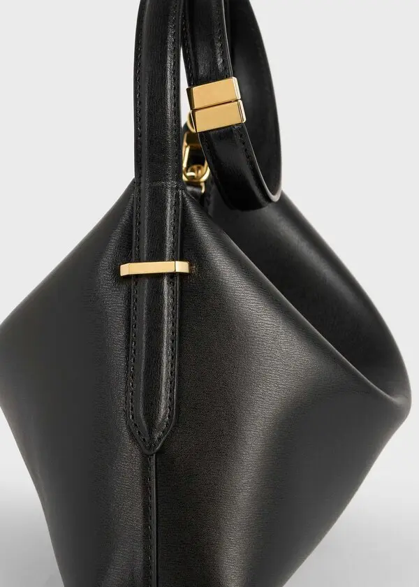 TOTEME Bevel Logo Printed Handbag