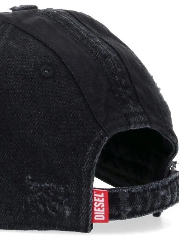 DIESEL® Distressed-effect Denim Cap