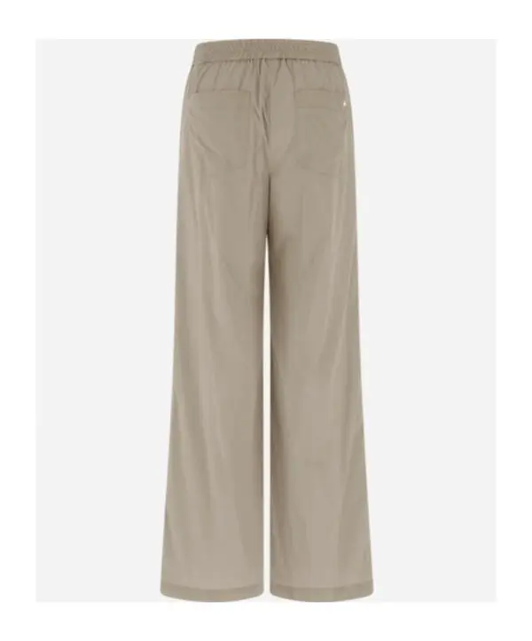 Herno Drawstring Wide-leg Trousers - Nude