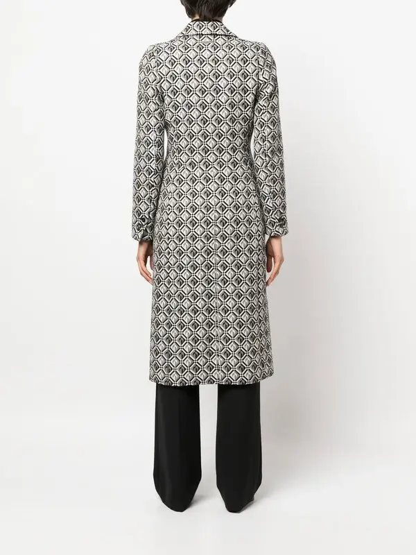 MARINE SERRE Long-sleeved Coat