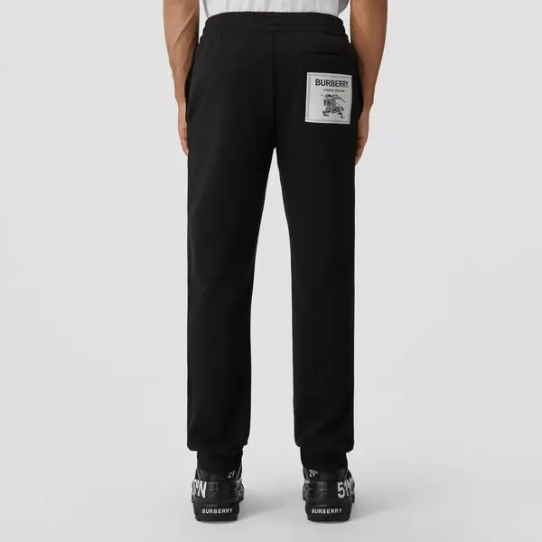 Burberry Equestrian Knight Patch Jogging Pants