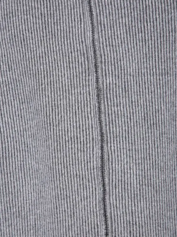 LARDINI High-neck Zipped Cardigan