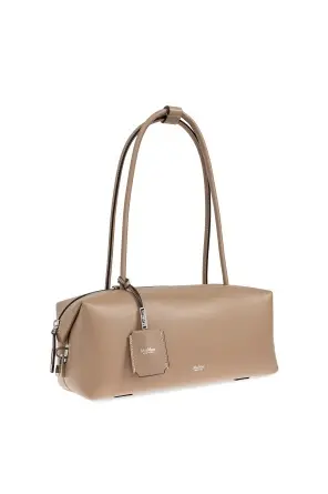 Max Mara Leather Shoulder Bag - Beige