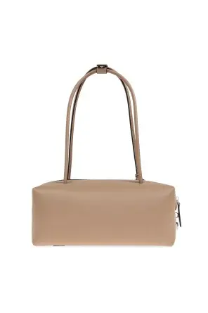 Max Mara Leather Shoulder Bag - Beige