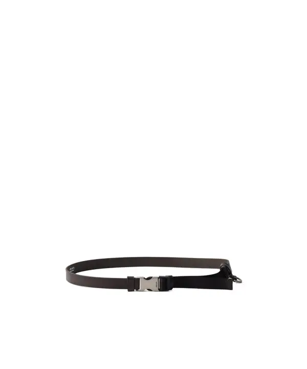 Prada Logo-engraved Buckle Belt