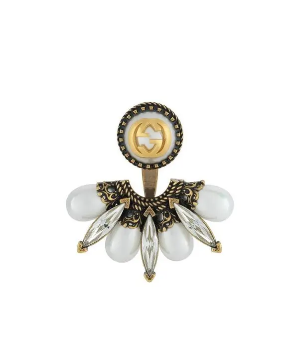 Gucci Interlocking G Single Earring - Multicolor