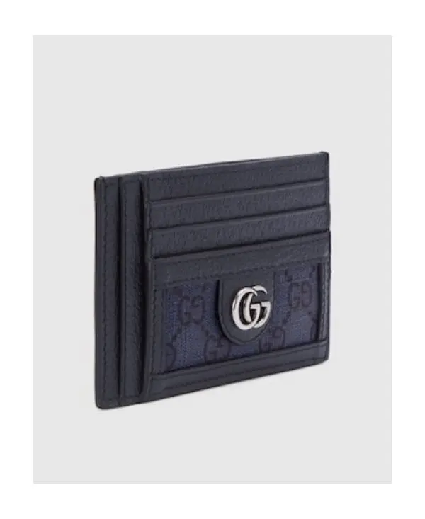 Gucci Gg Logo Plaque Card Holder