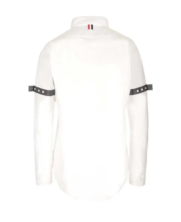 Thom Browne Long-sleeved Buttoned Shirt