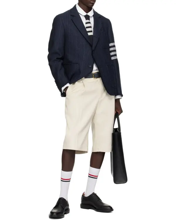 Thom Browne Long-sleeved Buttoned Shirt