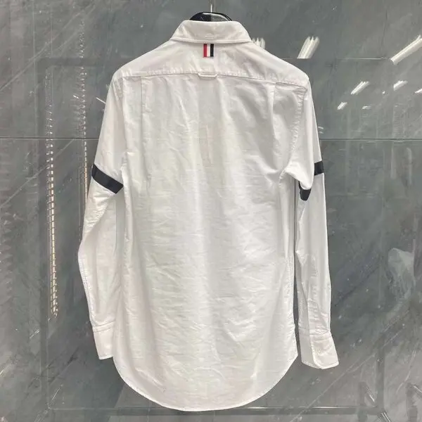 Thom Browne Long-sleeved Buttoned Shirt