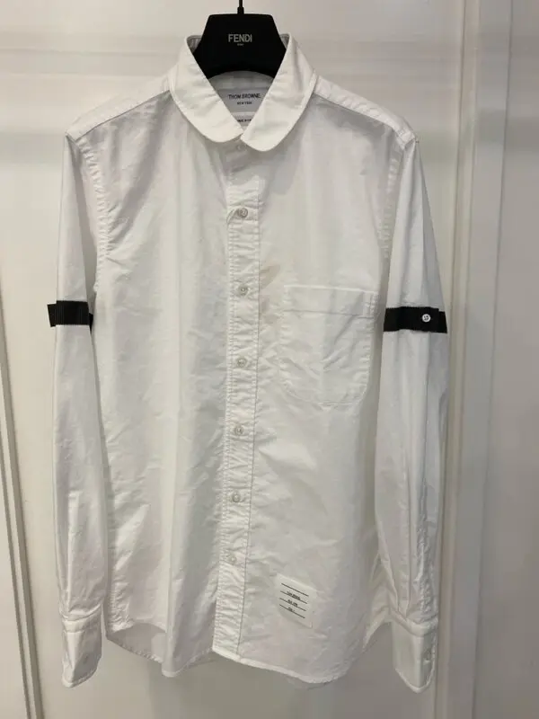 Thom Browne Long-sleeved Buttoned Shirt