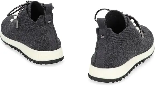 JIMMY CHOO Veles Lace-up Sneakers - Black