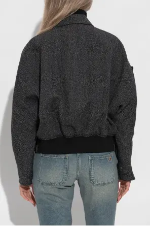 COURREGES Long Sleeve Zip Jacket