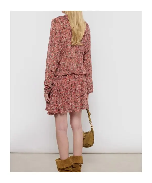 Isabel Marant Étoile Printed Long Sleeve Dress
