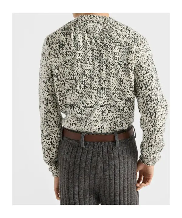 Prada Two-toned Button-up Cardigan