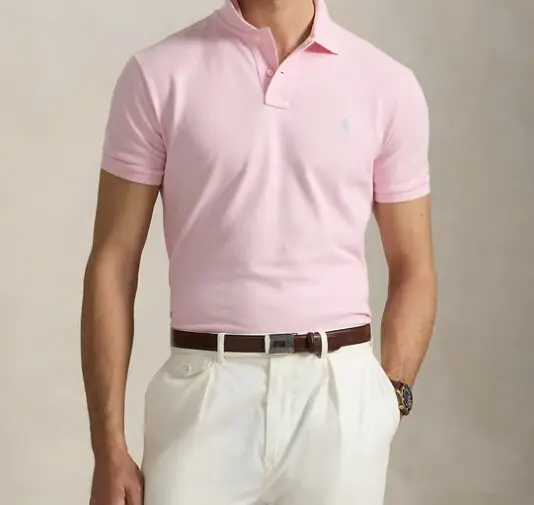 Polo Ralph Lauren Logo Embroidered Short-sleeved Polo Shirt