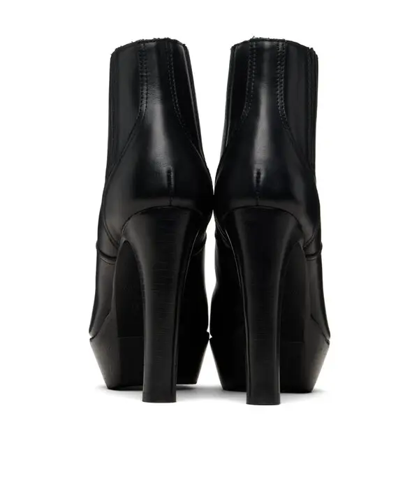 R13 Pointed Toe Platform High Heel Ankle Boots