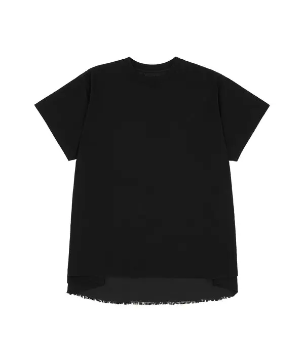 MAISON MARGIELA Crewneck Short-sleeved T-shirt - Black