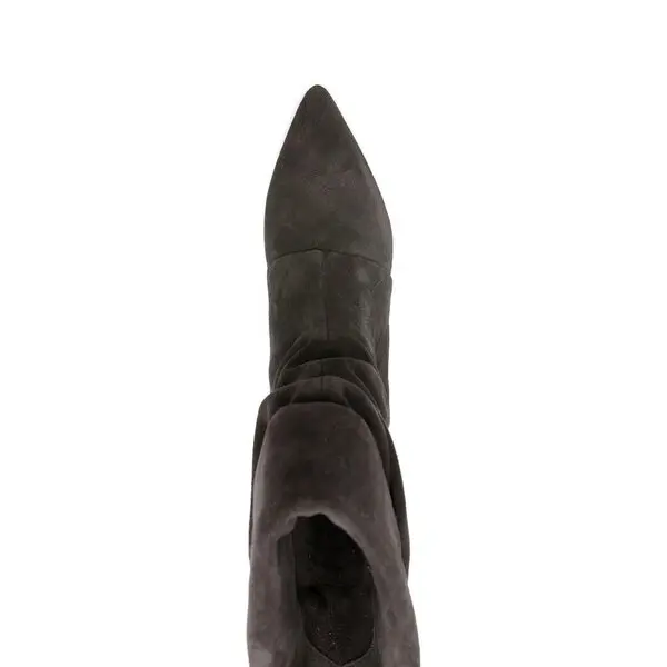 Ash Pointed Toe Boots - Black