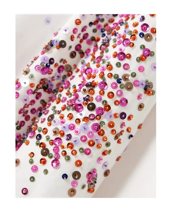 Dries Van Noten Oversized Embellished Cotton Oxford Shirt - White