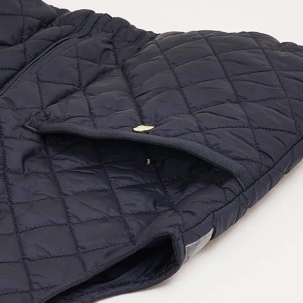 Max Mara Quilted Hooded Vest - Black