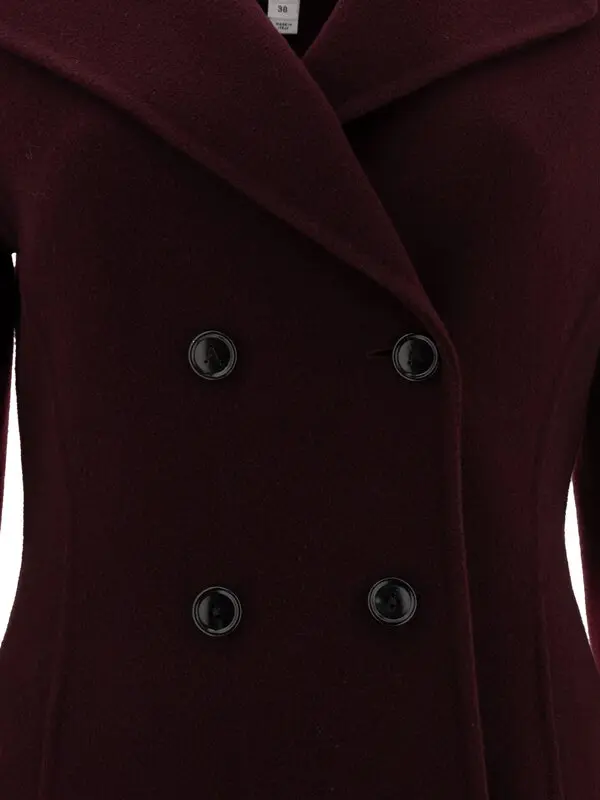 Alaïa Double Breasted Long Sleeve Coat