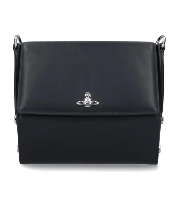 VIVIENNE WESTWOOD Orb Plaque Shoulder Bag