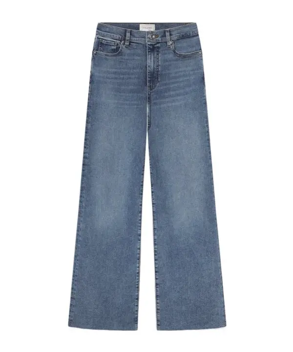 FRAME Le Slim Palazzo Jeans - Blue