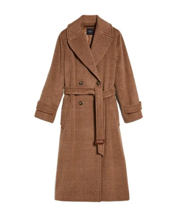 Max Mara Wool Alpaca Double Breasted Coat