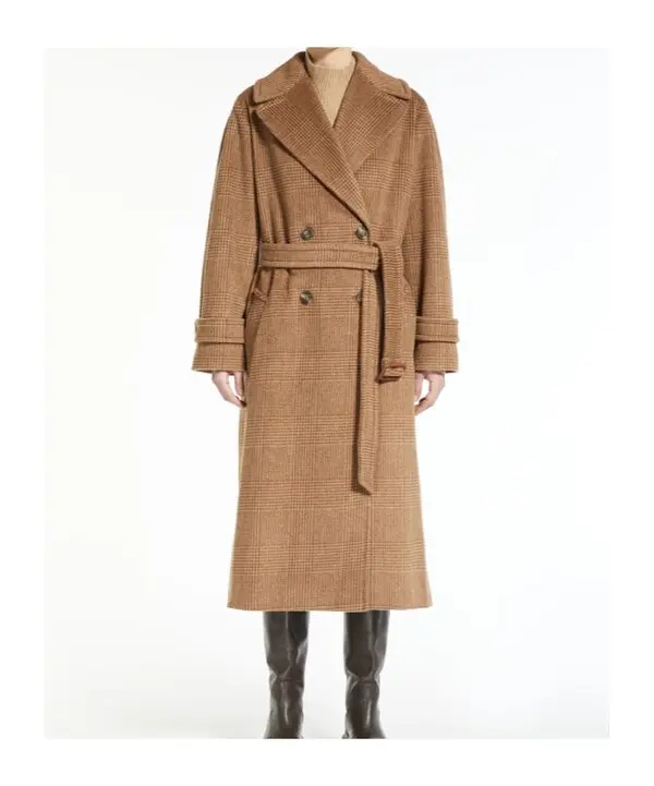 Max Mara Wool Alpaca Double Breasted Coat