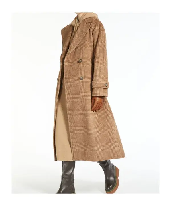 Max Mara Wool Alpaca Double Breasted Coat