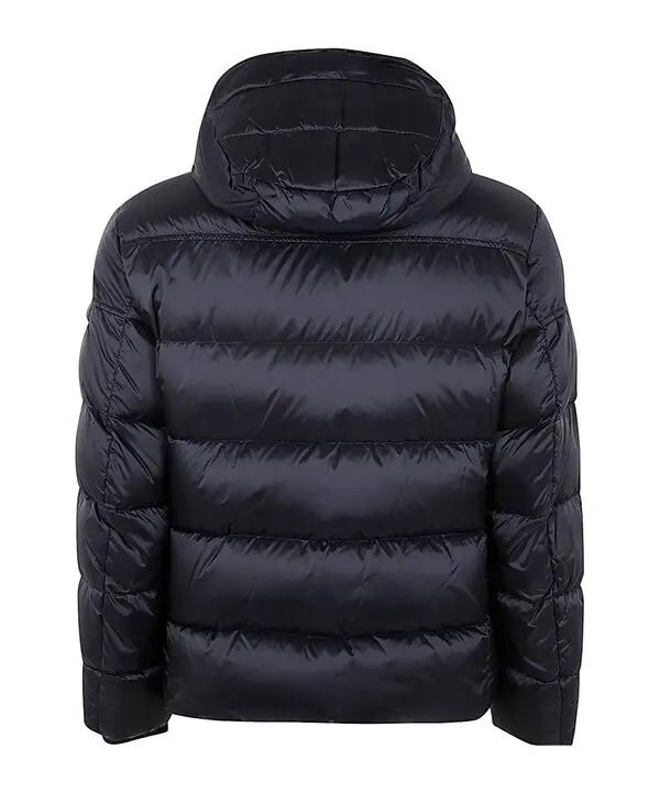 MOORER Padded Design Hooded Jacket