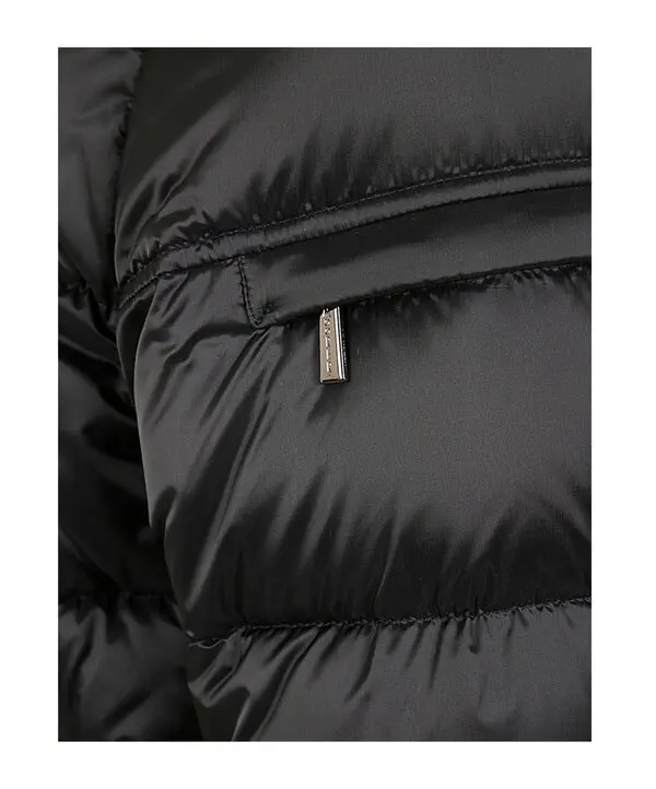 MOORER Padded Design Hooded Jacket