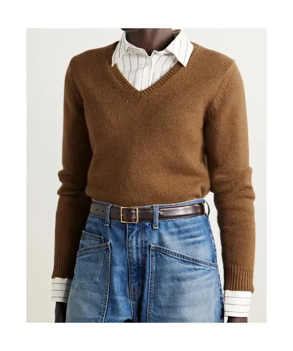 NILI LOTAN Gabriele Belt - Chocolate
