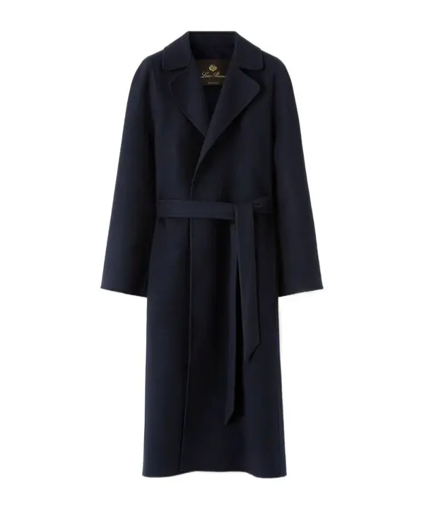 Loro Piana Belted Long-sleeved Coat - No