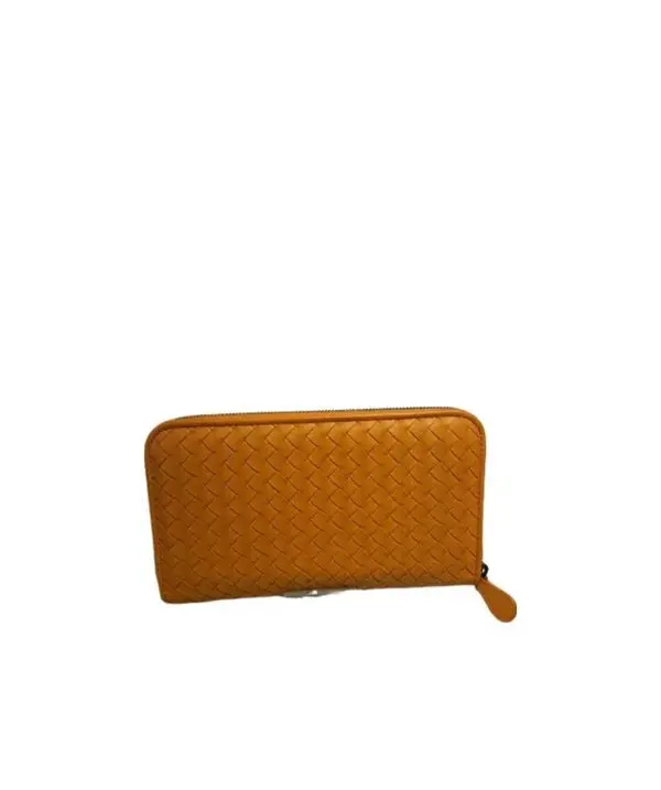 Bottega Veneta Weave A Long Purse - Brown