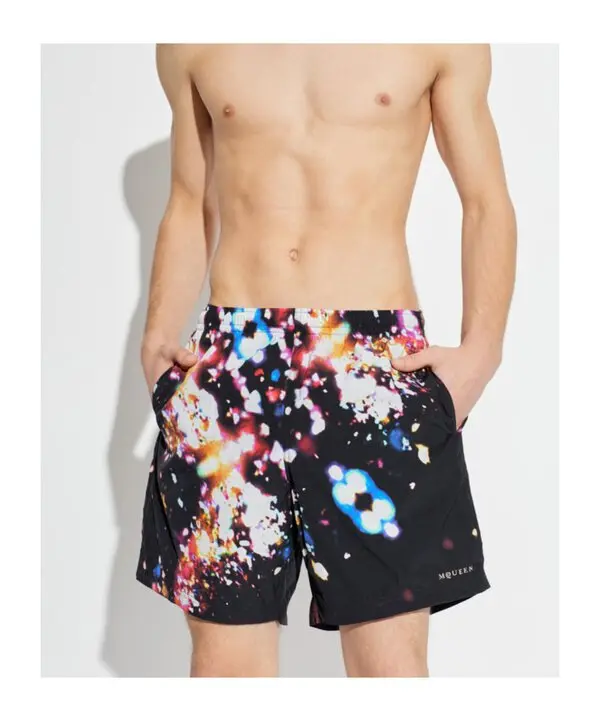 Alexander McQueen Printed Beach Shorts