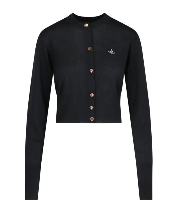 VIVIENNE WESTWOOD Bea Knit Cropped Cardigan