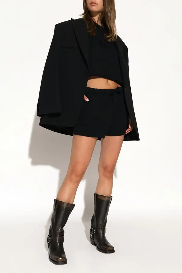 IRO PARIS Drawstring Logo Shorts