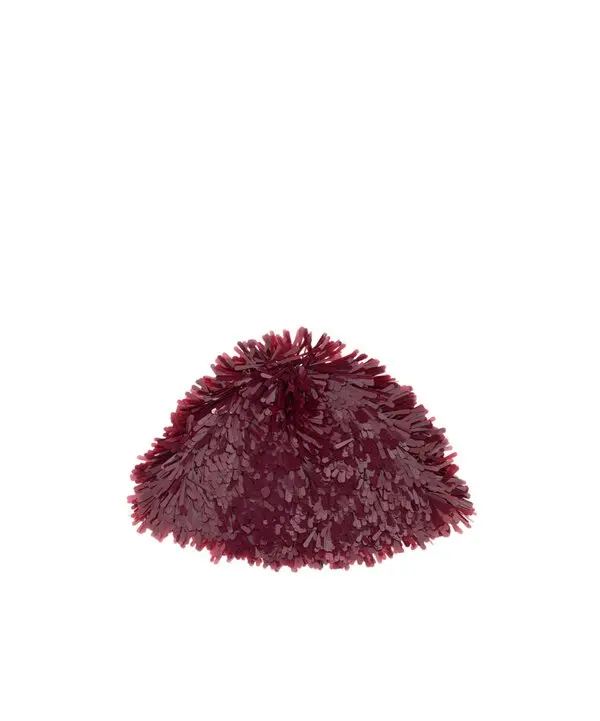 Alanui Sunset On Manhattan Sequined Beanie - Red
