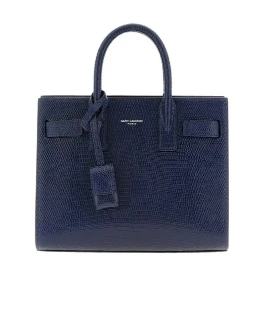 Saint Laurent Nano Sac De Jour Handbag - Blue