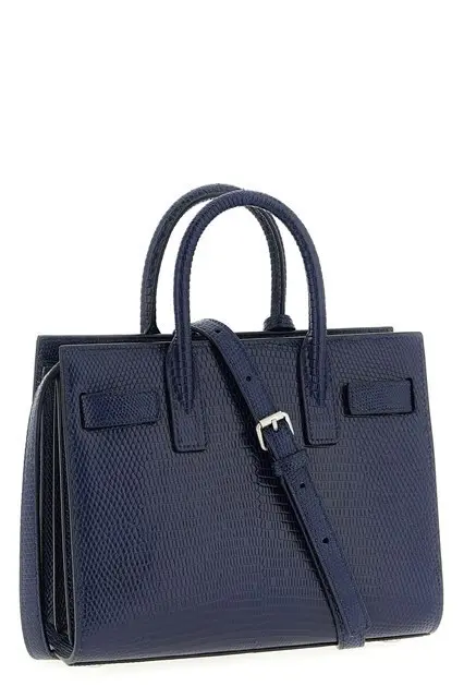 Saint Laurent Nano Sac De Jour Handbag - Blue