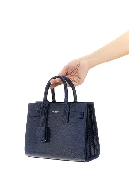 Saint Laurent Nano Sac De Jour Handbag - Blue