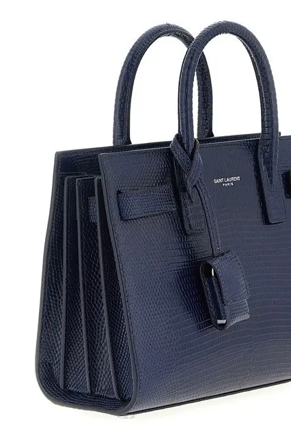 Saint Laurent Nano Sac De Jour Handbag - Blue