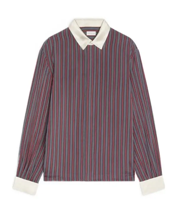 Dries Van Noten Long Sleeve Striped Shirt