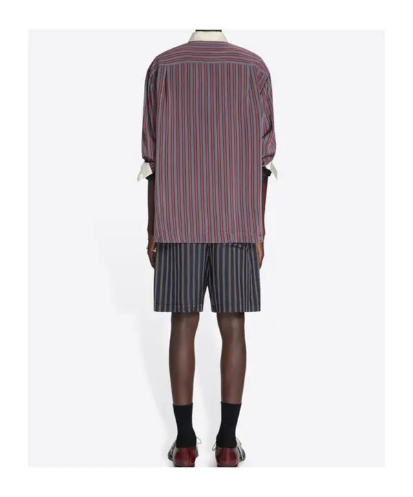Dries Van Noten Long Sleeve Striped Shirt