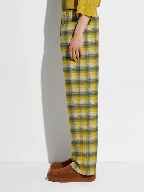 Zegna Check-print Knitted Track Pants
