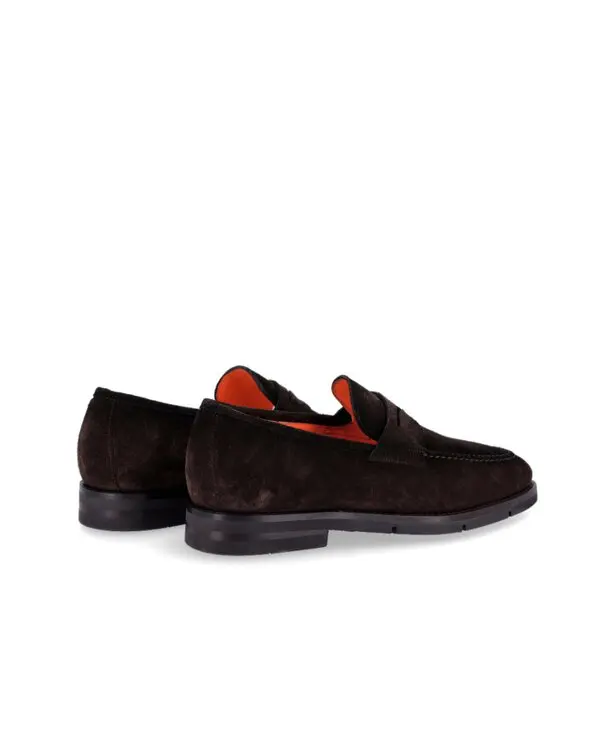 Santoni Logo Business Casual Shoes