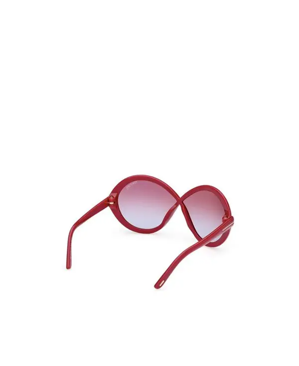 TOM FORD Oval Frame Sunglasses - Pink