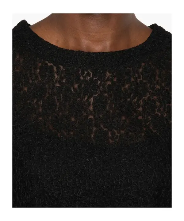 Ermanno Scervino Lace Scalloped Top